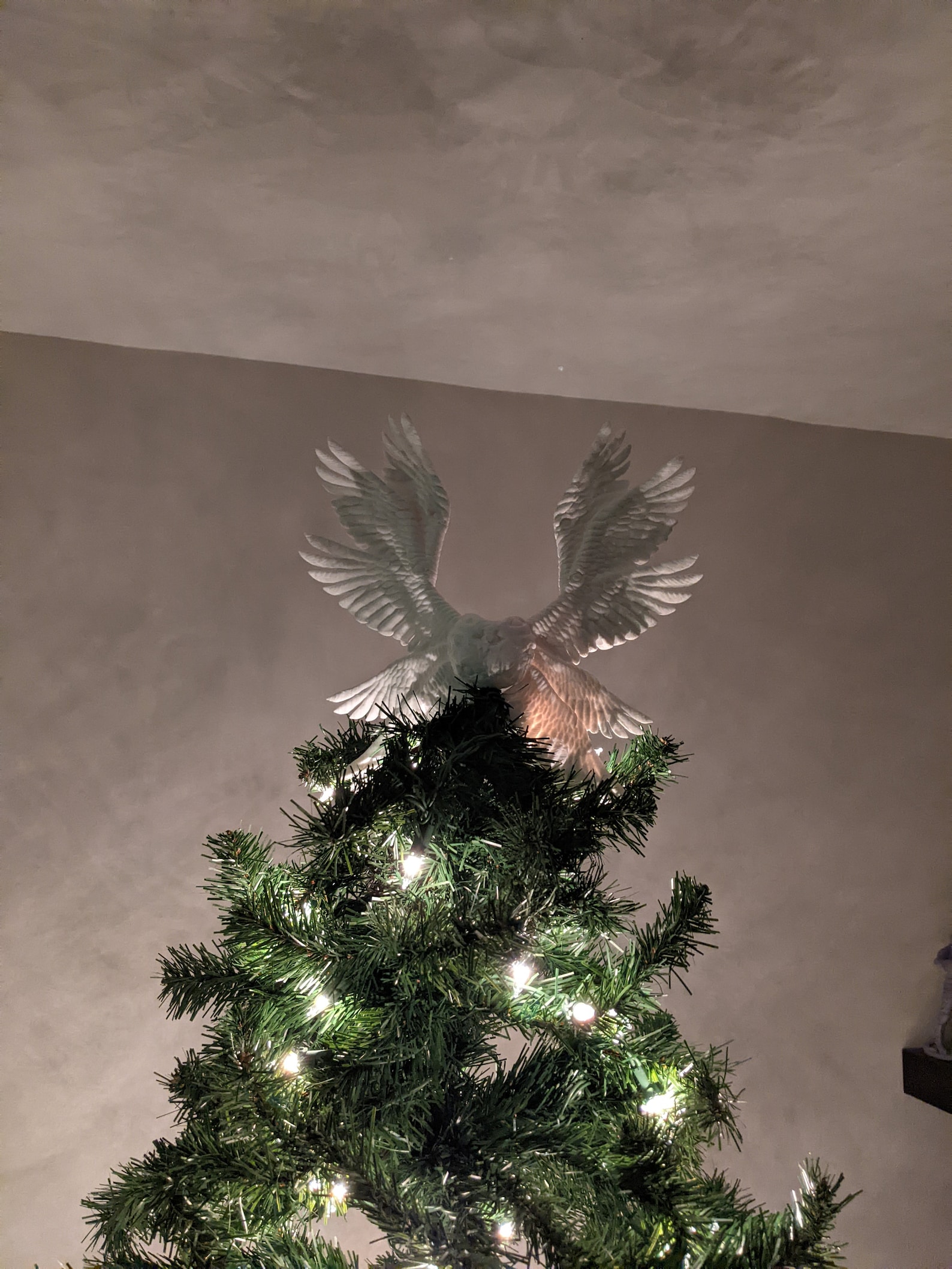 Biblically Accurate Angel Tree Topper 260mm 10.5 Inches Wide Wingspan ...
