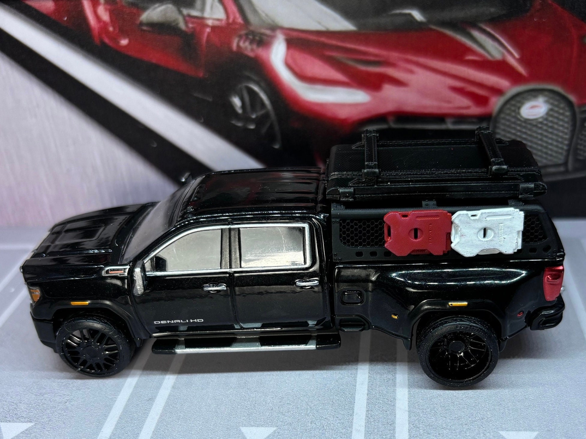 3D Printed 1/64 Off-road Rack/ Rooftop Tent With Accessories for ...