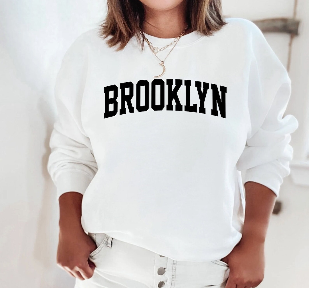 Brooklyn Sweatshirt, Brooklyn Sweater, New York Sweatshirt, New York Gift, College Sweatshirt ...