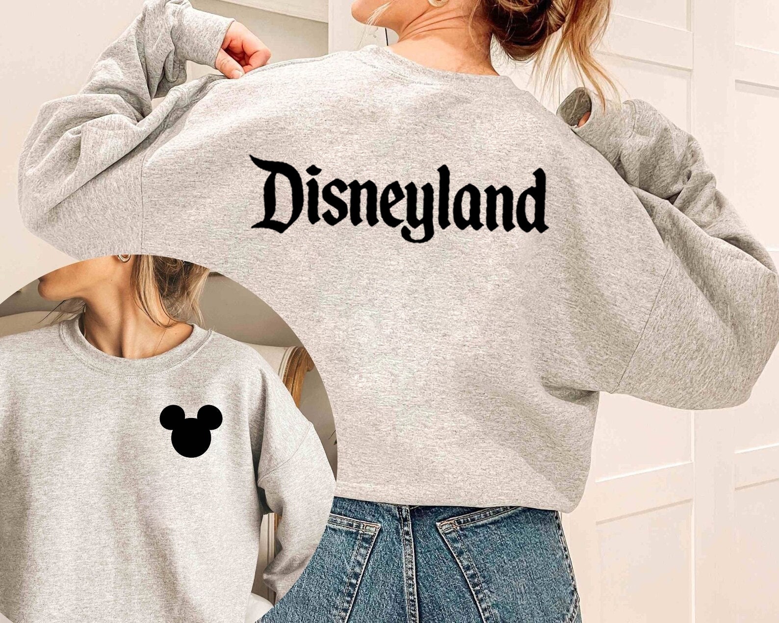 Disneyland Sweatshirt, Disney Sweater, Disneyworld Sweatshirt Disney ...