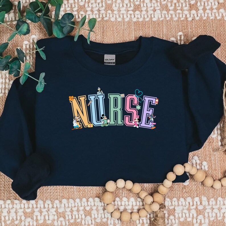 Magical Nurse Castle Characters Cozy Sweater - Etsy
