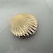 Golden or Silver Sea Shell Compact Mirror, One Side Magnified - Etsy