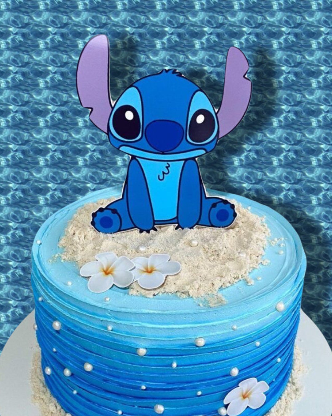 Stitch Cake Topper - Etsy