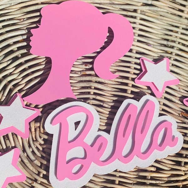 Custom Barbie Cake Toppers - Etsy