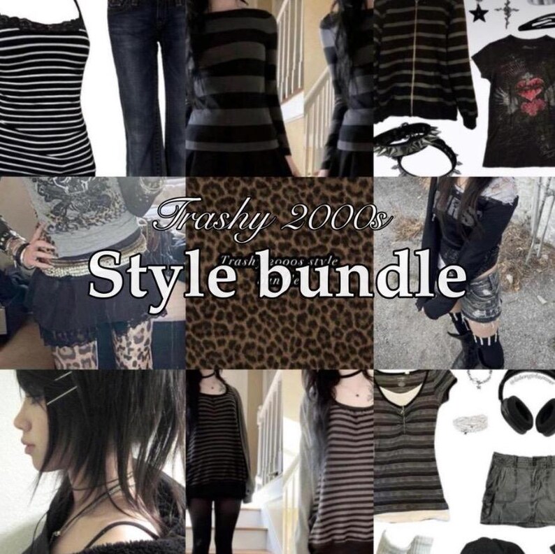 Trashy 2000s Style Bundle Style Bundles Y2k Y2K Fashion Custom Stylish ...