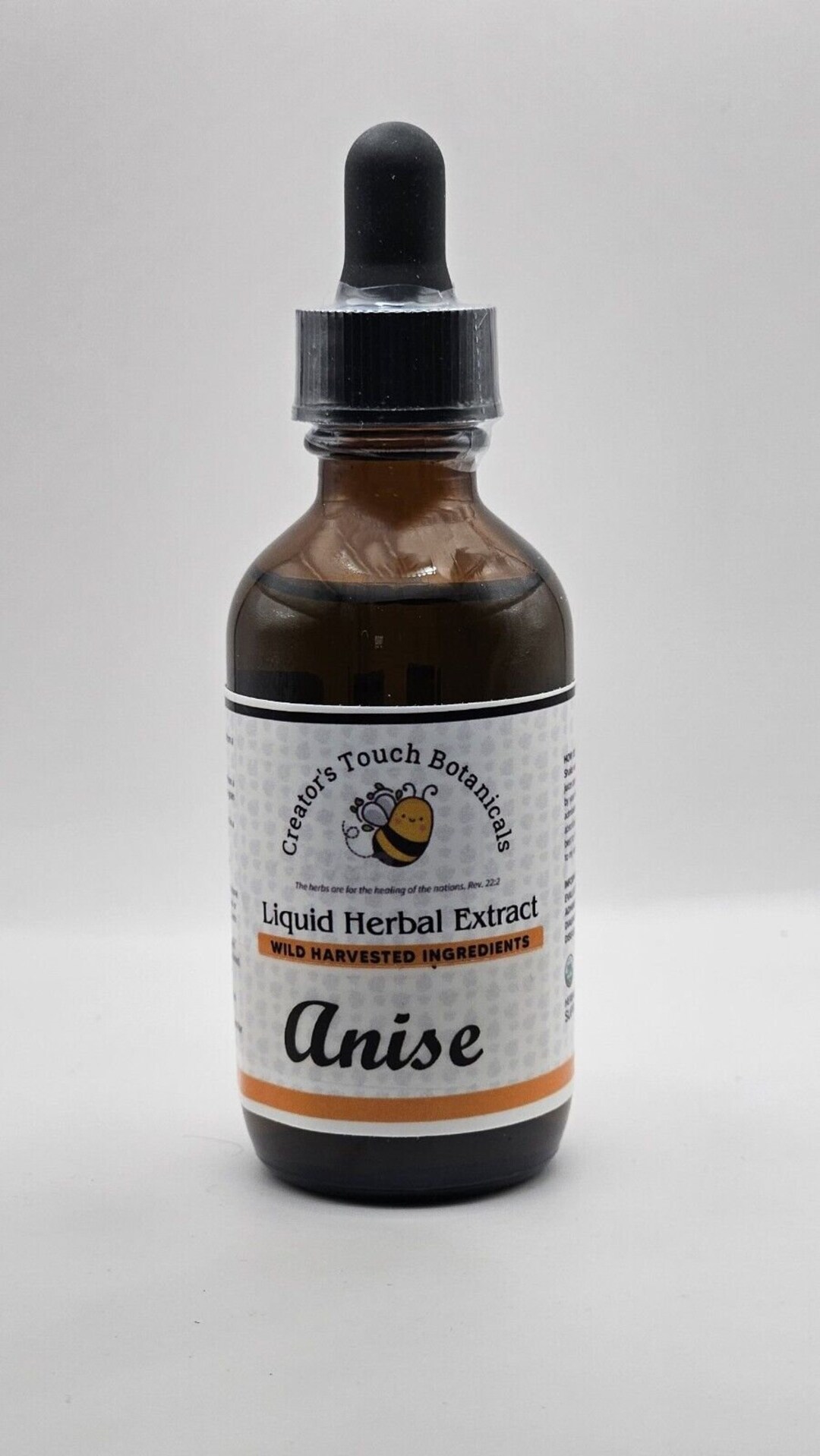 Anise Seeds Herbal Tincture Organic, 2oz Bottle, Digestive, Respiratory ...