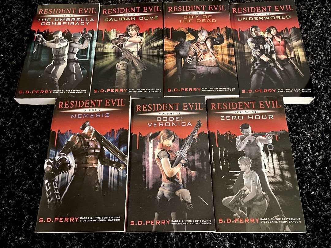SD Perry Resident Evil Novels Collection - Etsy