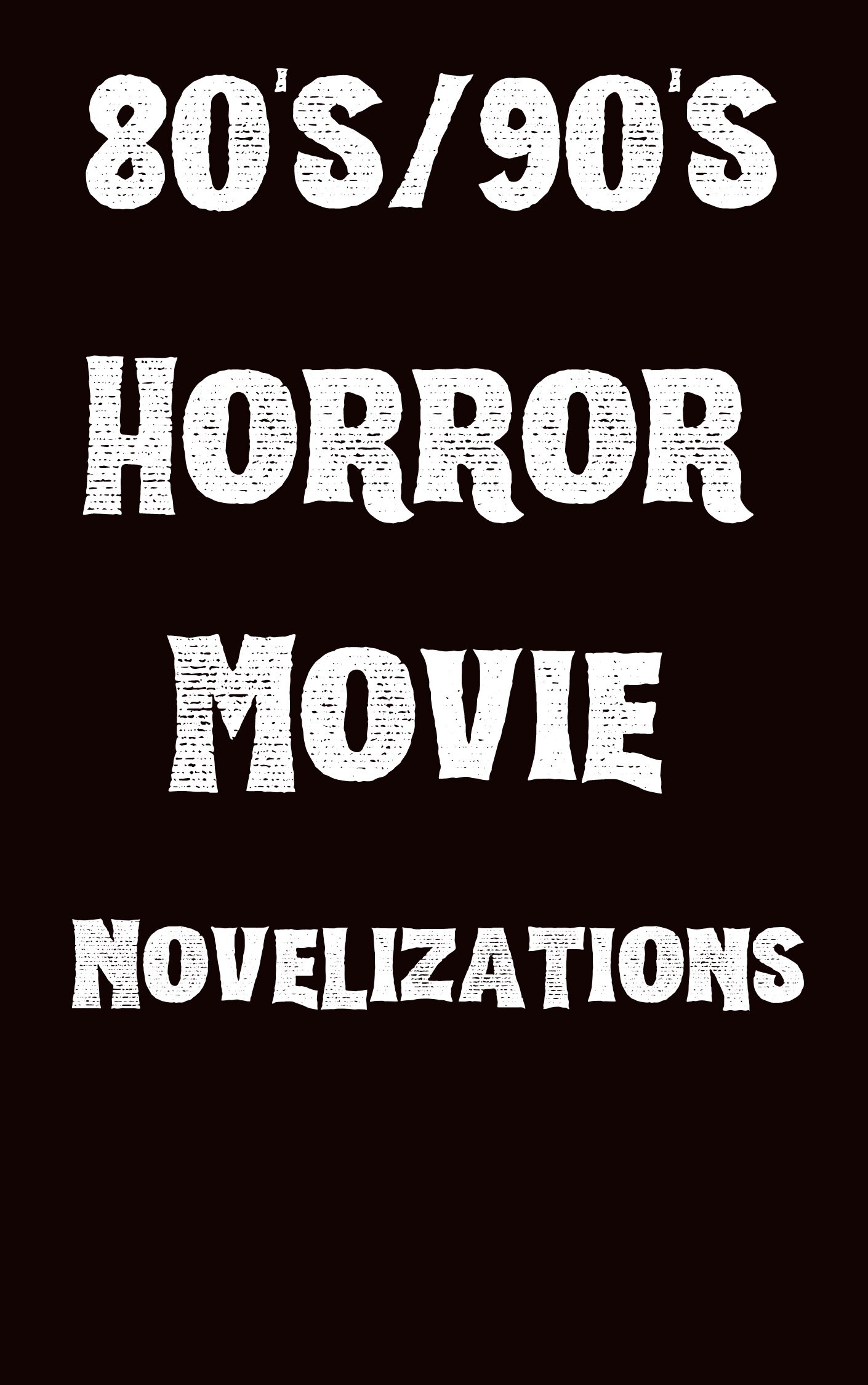 Horror Movie Novelization Bundle - Etsy