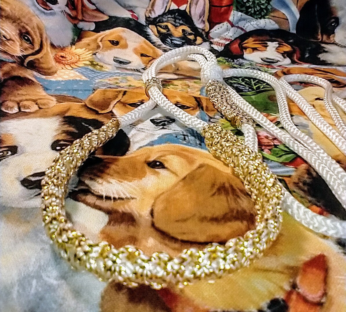 Elegant Custom Dog Show Lead. Fine Show Lead, Slip Lead, Dog Show ...