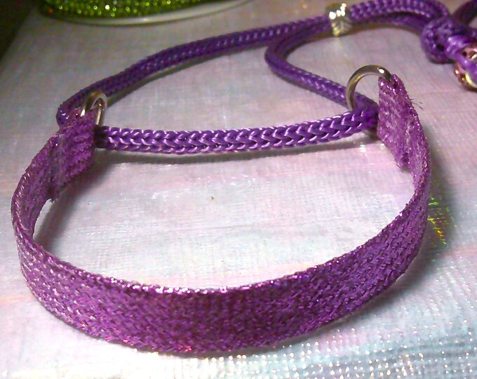 Custom Beaded Nylon Dog Show MARTINGALE Lead/leash-under 30 Pounds - Etsy