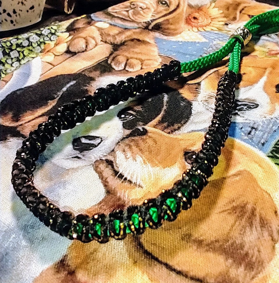 Elegant Dog Show Lead Classic White or Black Dog Show Leads - Etsy