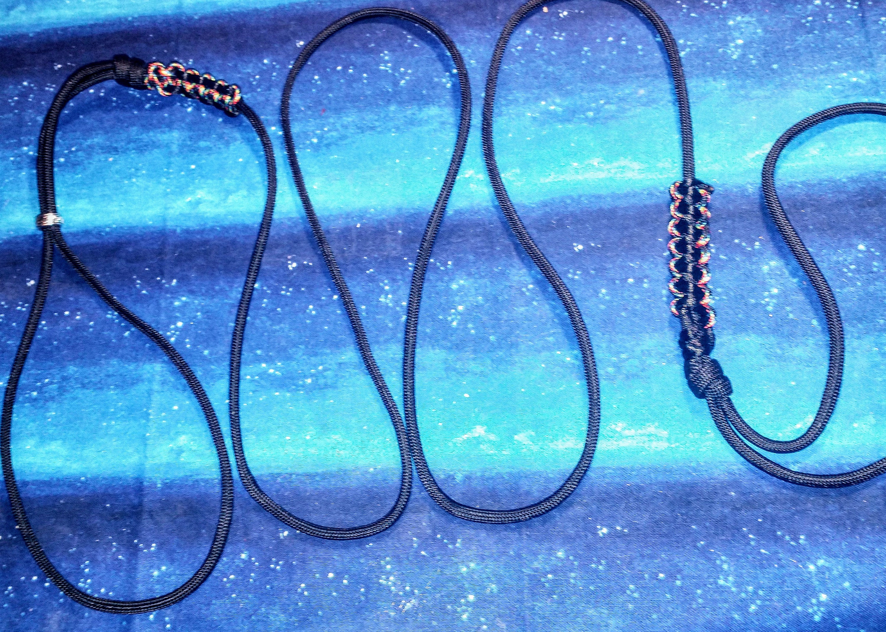 3 Elegant Dog Show Collar & Show Leads. 3 PACK of Dog Leashs. Great ...