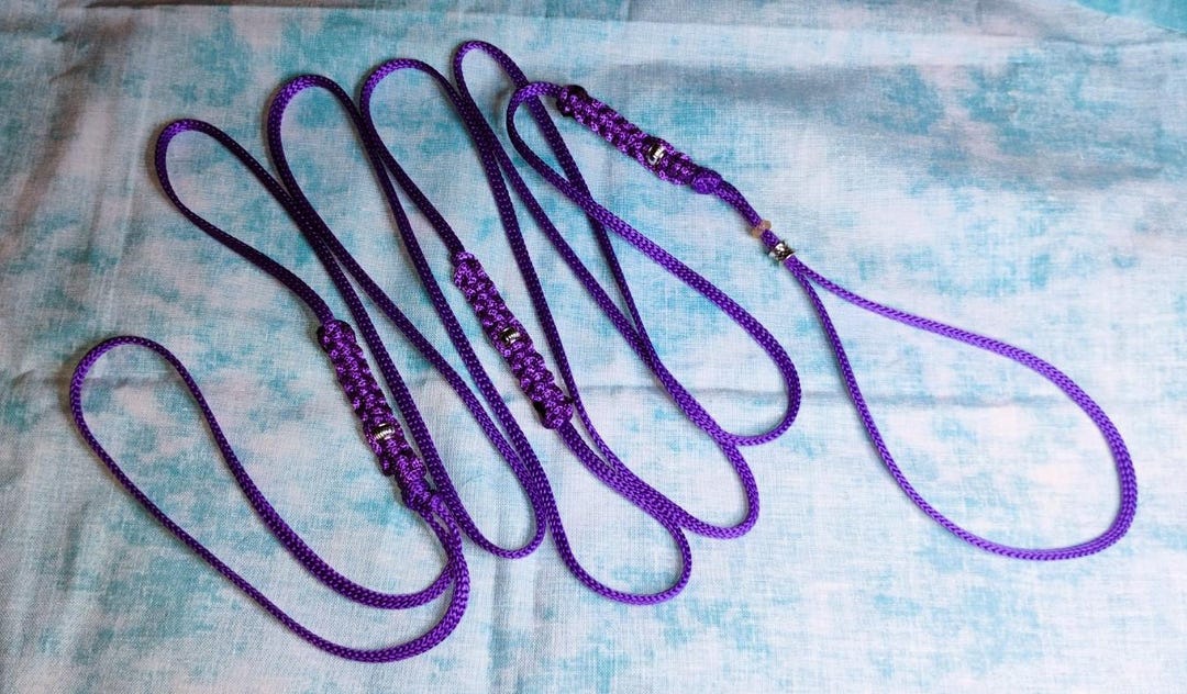 Elegant Fine Dog Show Lead, Show Collar & Lead W/smooth or Soft Braided ...
