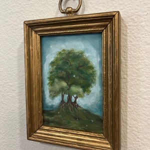 Firefly Family Tribe Mother Two Children ORIGINAL Canvas Painting One ...