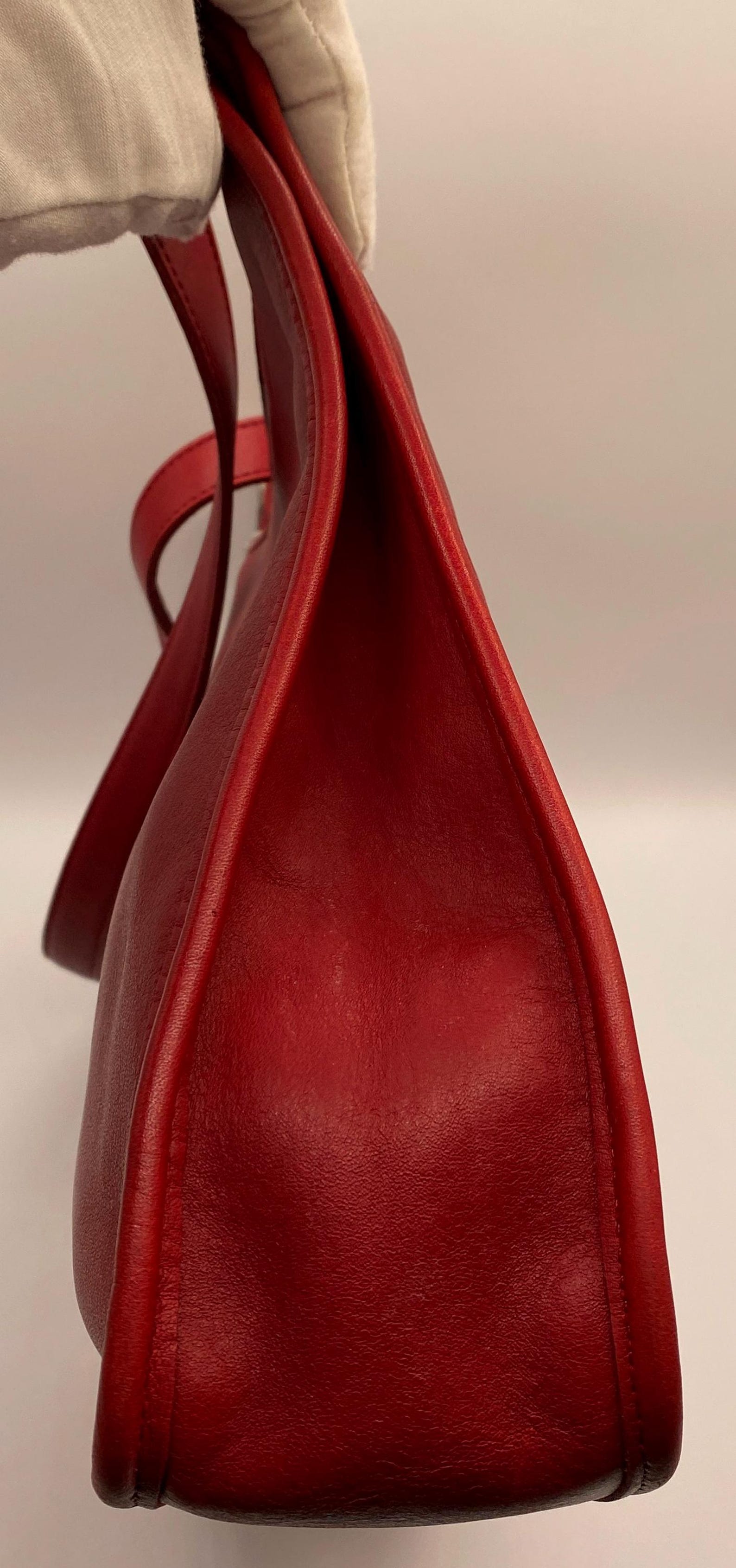 Coach New Red Andrea Bucket 9073 - Etsy