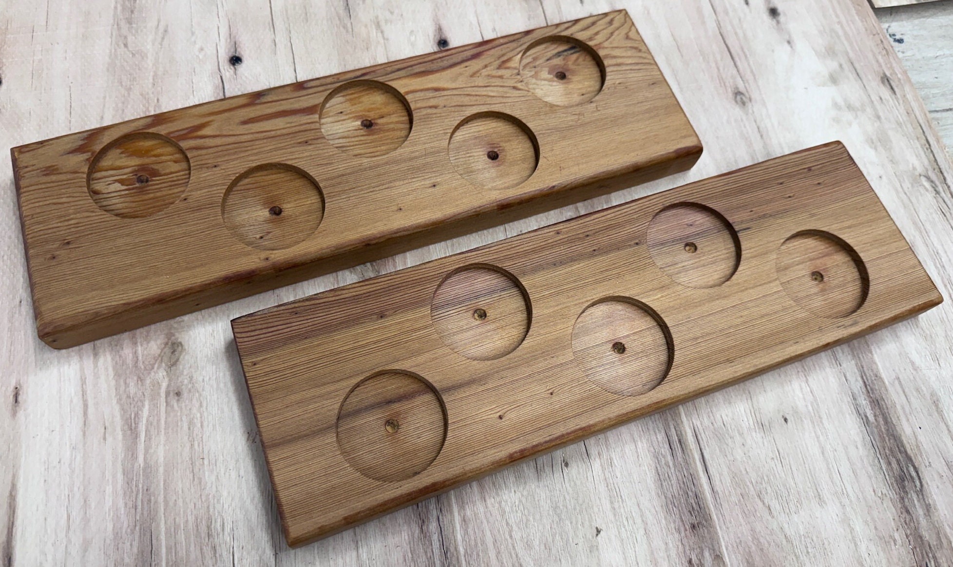 Solid Wood Flight Trays - Etsy