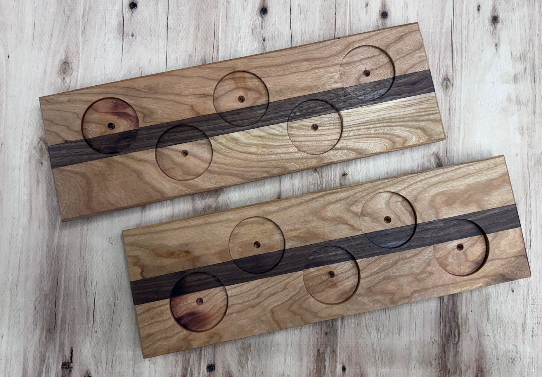 Solid Wood Flight Trays - Etsy