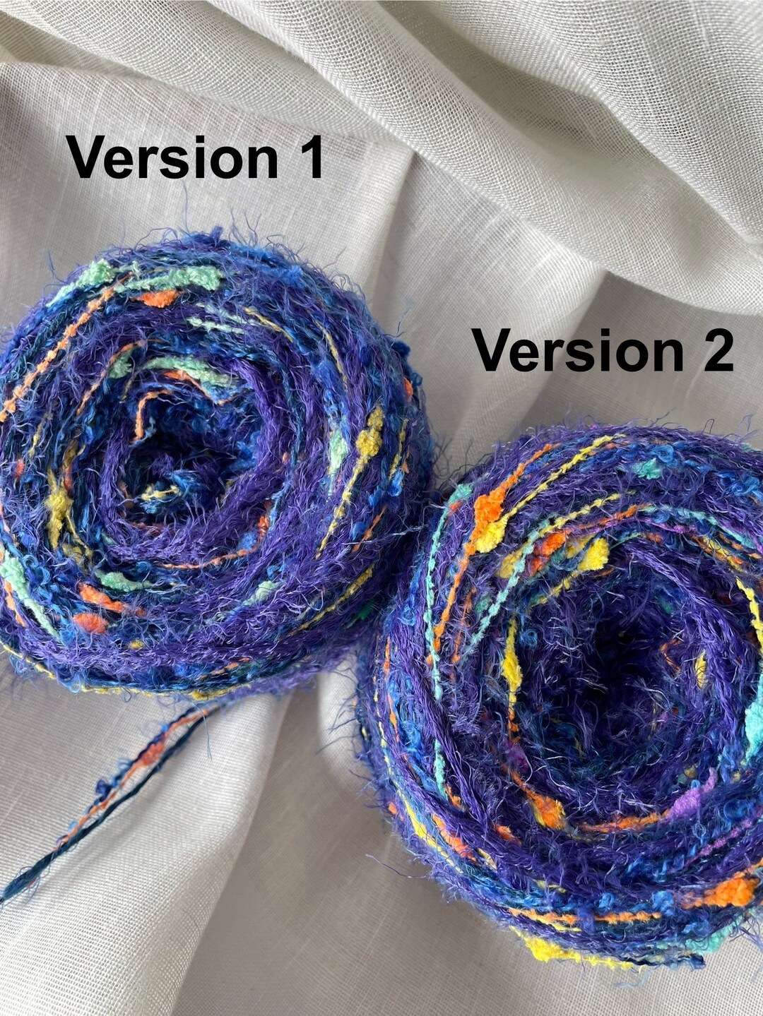 Starry Galaxy 100 Gram Mixed Yarn, Art Yarn, Fiber Yarn, Handmade Yarn ...