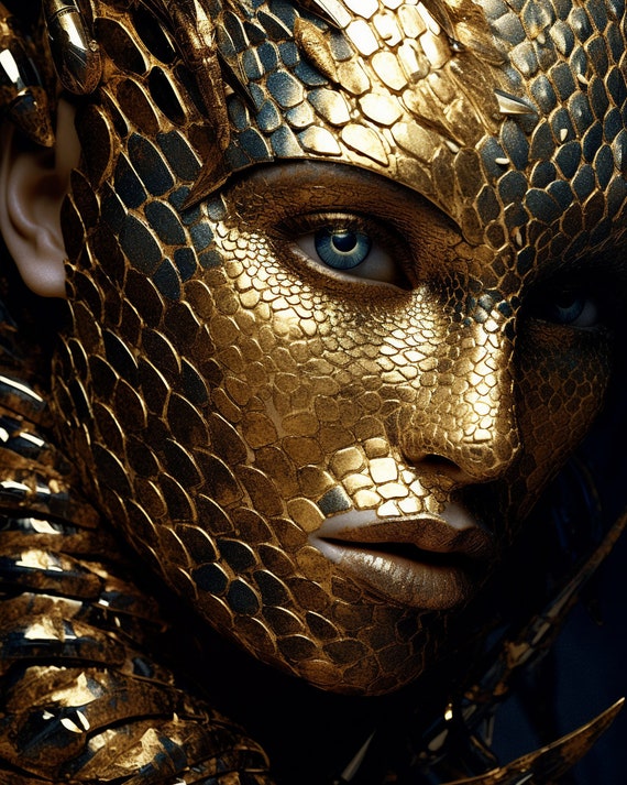 Beautiful Snake Woman