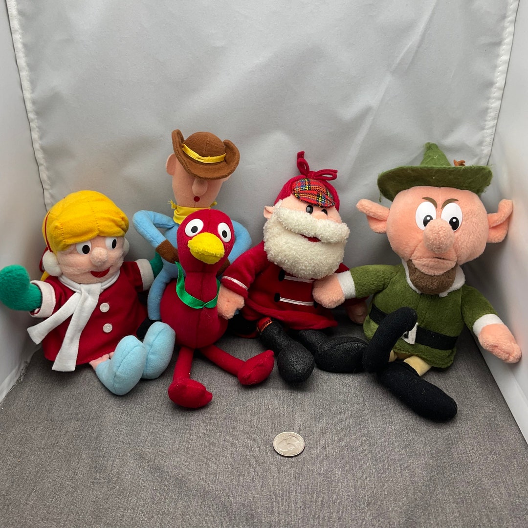 Misfit Island Rudolph CVS 1999 Stuffins Stuffed Plush Ornament Lot of 4 ...