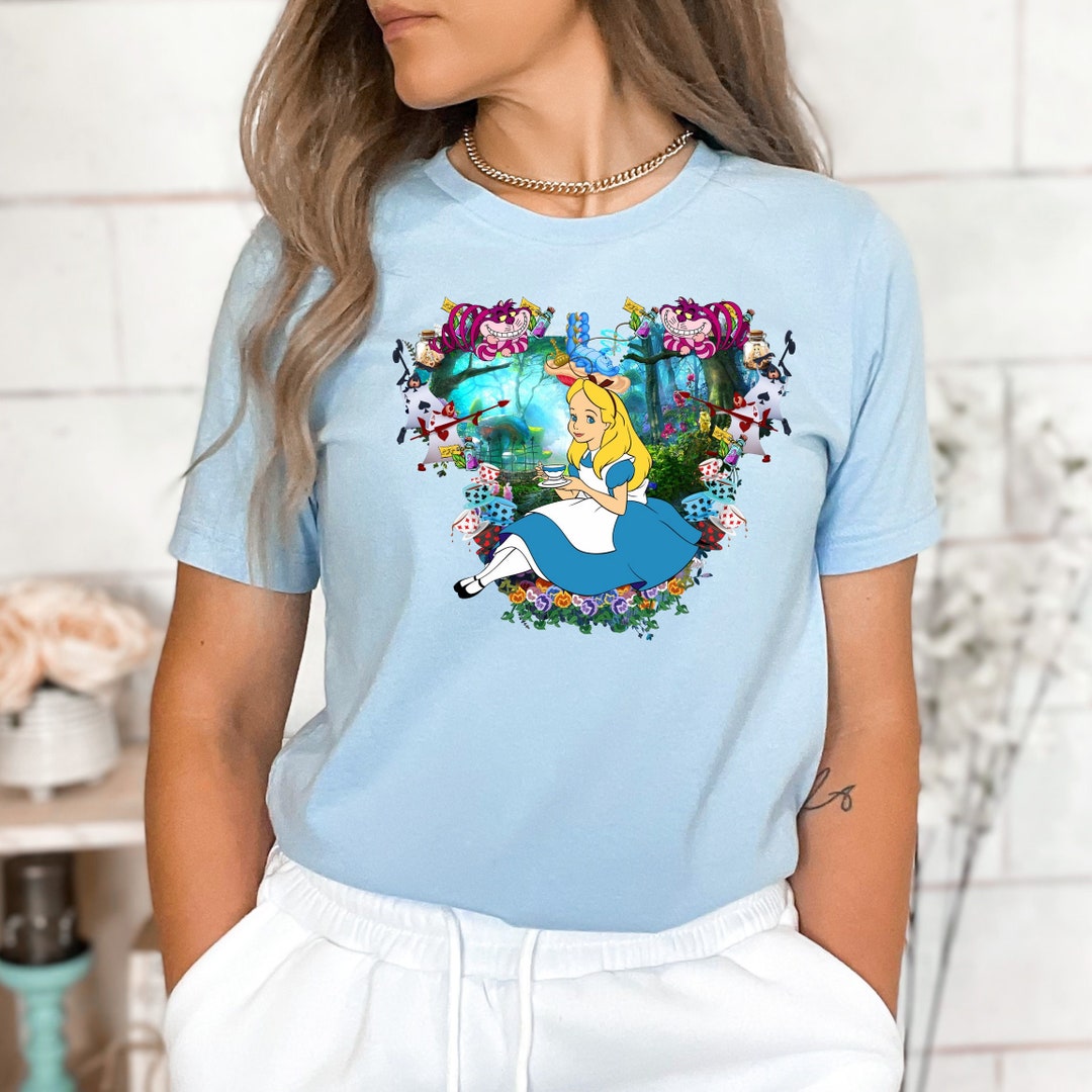 Alice in Wonderland Shirt, Princess Alice Shirt, Disney Alice Tee ...