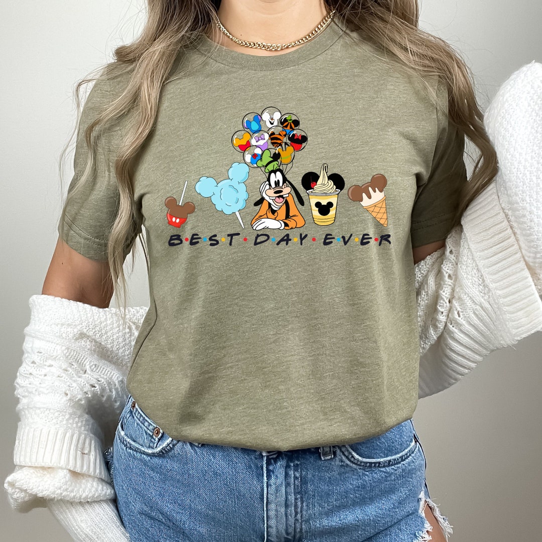 Goofy Best Day Ever Shirt, Goofy Gift Shirt, Disney Movie Character ...