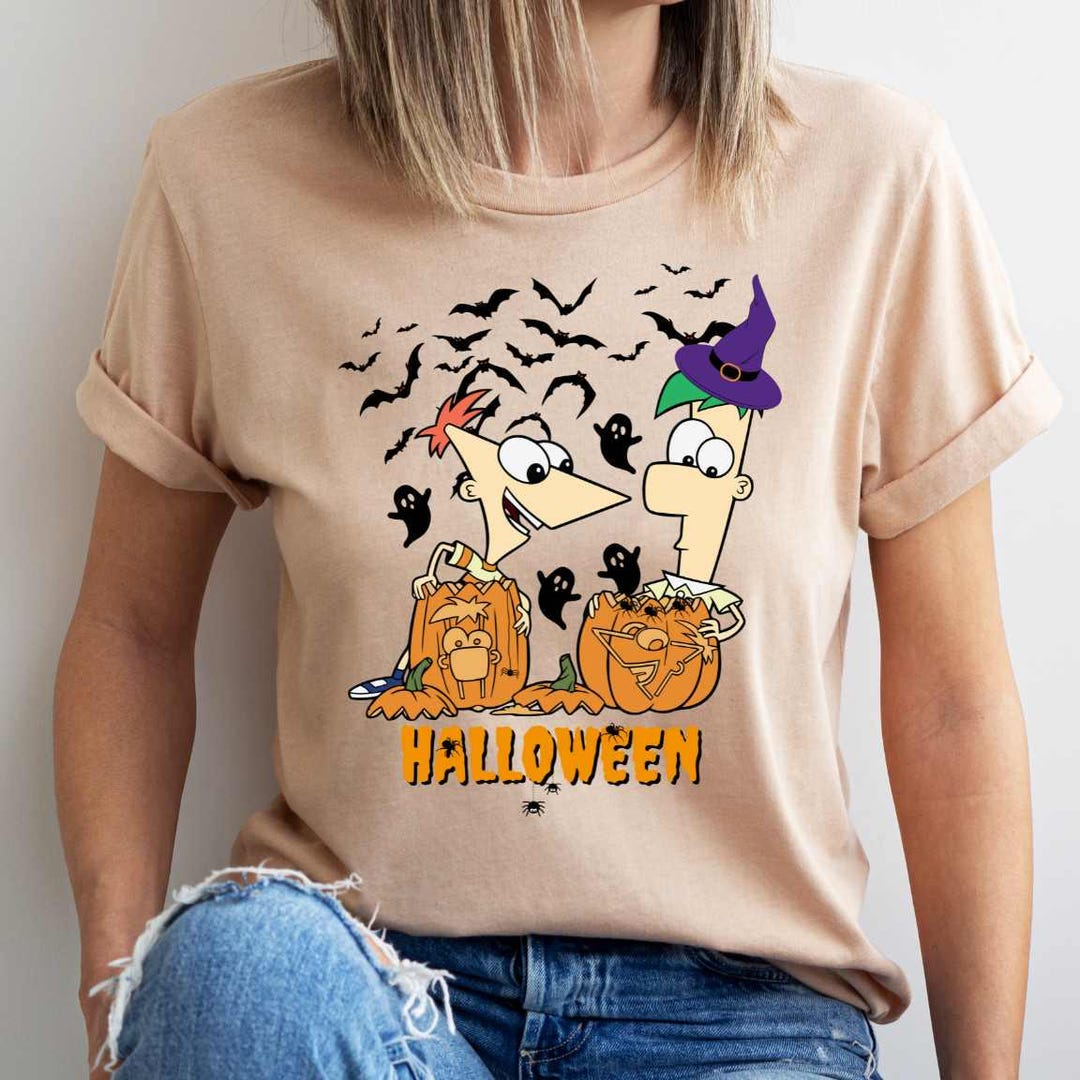 Phineas and Ferb Halloween Shirt: Matching Group Costume - Etsy