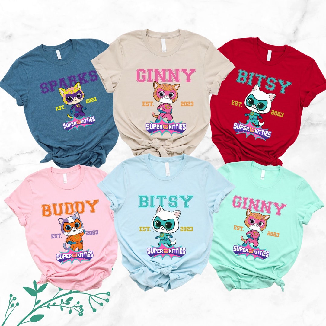 Disney Super Kitties Matching Shirt, Super Kitties Ginny Shirt, Super ...