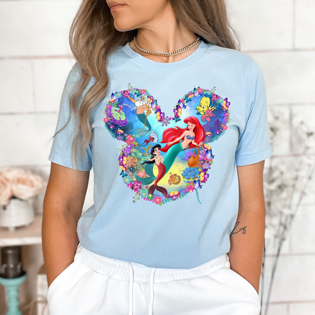 Princess Ariel Shirts, the Little Mermaid Shirt, Disney Vacation Shirt ...