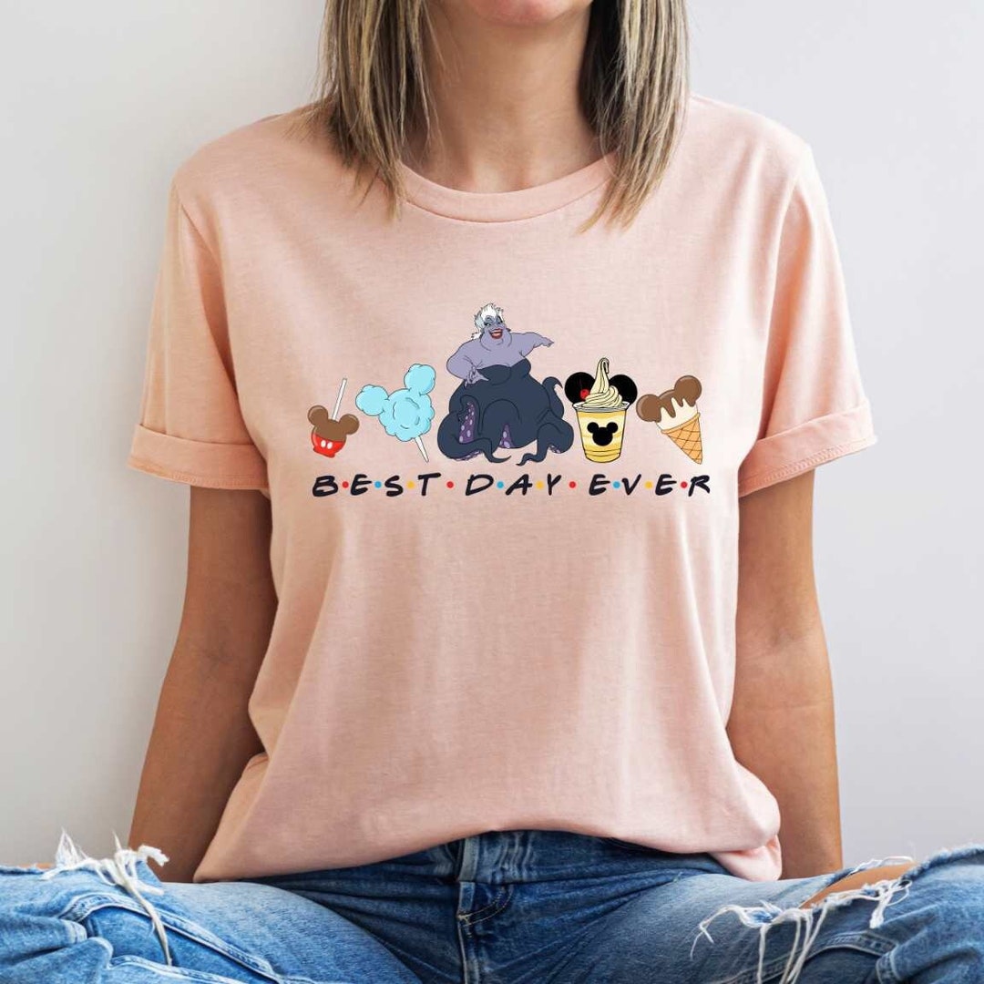 Disney Ursula Best Day Ever Shirt, Your Favorite Sea Witch Ursula ...