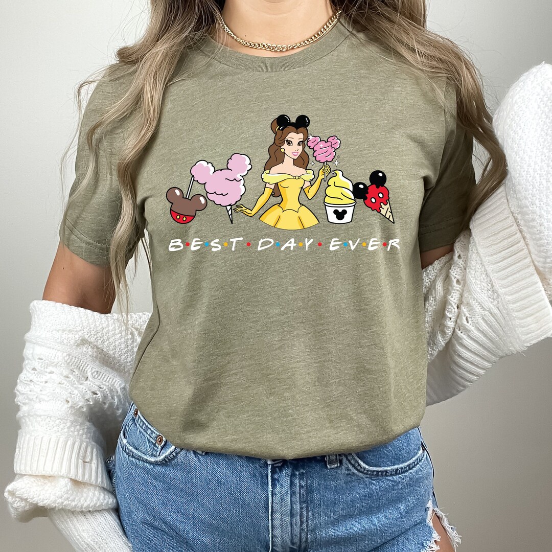 Princess Belle, Disney Belle Princess, Princess Belle Shirt, Disney ...
