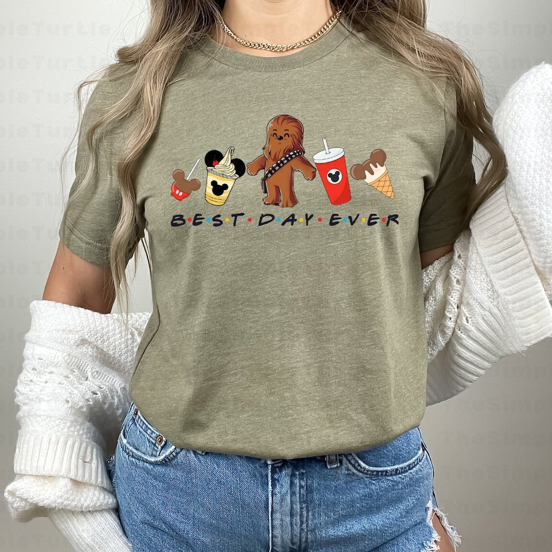 Chewbacca Star Wars Best Day Ever Snacks Shirt,disney World Snacks ...