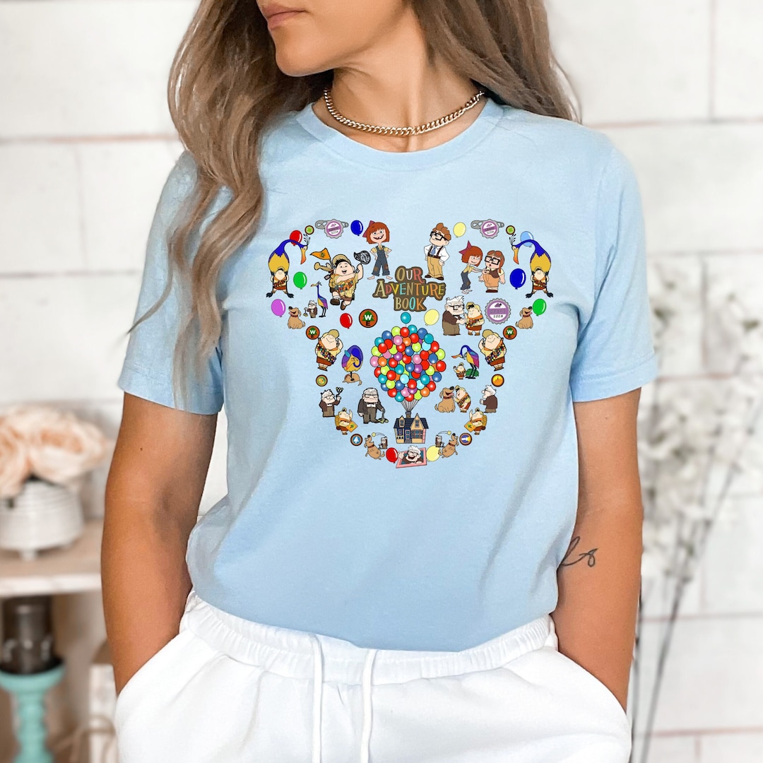 Disney UP Movie Shirt, up Movie Characters Shirt, Disney Shirts, up ...