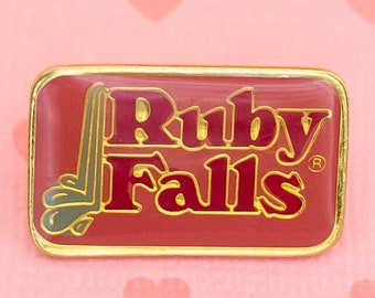 Ruby Falls Pin - Etsy
