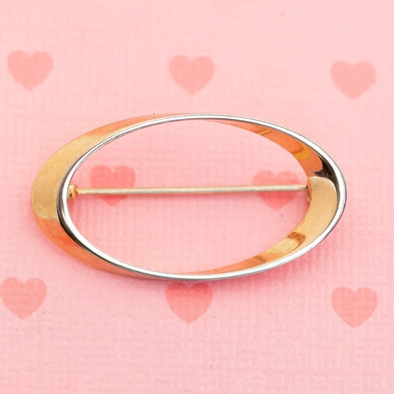 Oval Brooch - Etsy