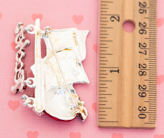 Vintage Number 1 Teacher Adorable Brooch - X14 - Gem