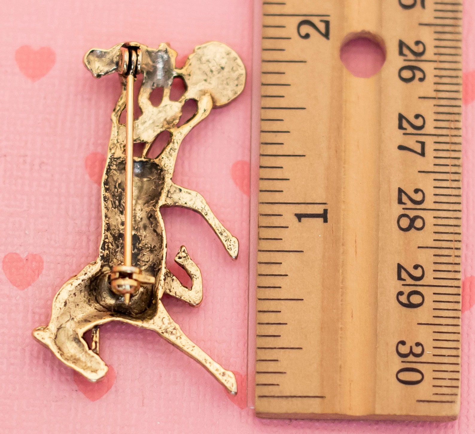 Vintage Horse Carriage Gold Tone Mid Century Brooch - X16 - Etsy