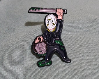 Jason Voorhees Friday the 13th Pin // Nintendo Hat Pin // Tie Tack ...