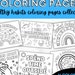 Healthy Habits, Coloring Pages, PRINTABLE Coloring for Kids, Health and ...