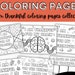Digital Download, I Am Thankful for Coloring Pages, Gratitude ...