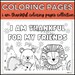 Digital Download, I Am Thankful for Coloring Pages, Gratitude ...