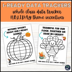 I-ready Data Tracker Holiday Incentives Chart Bundle | Iready Anchor ...