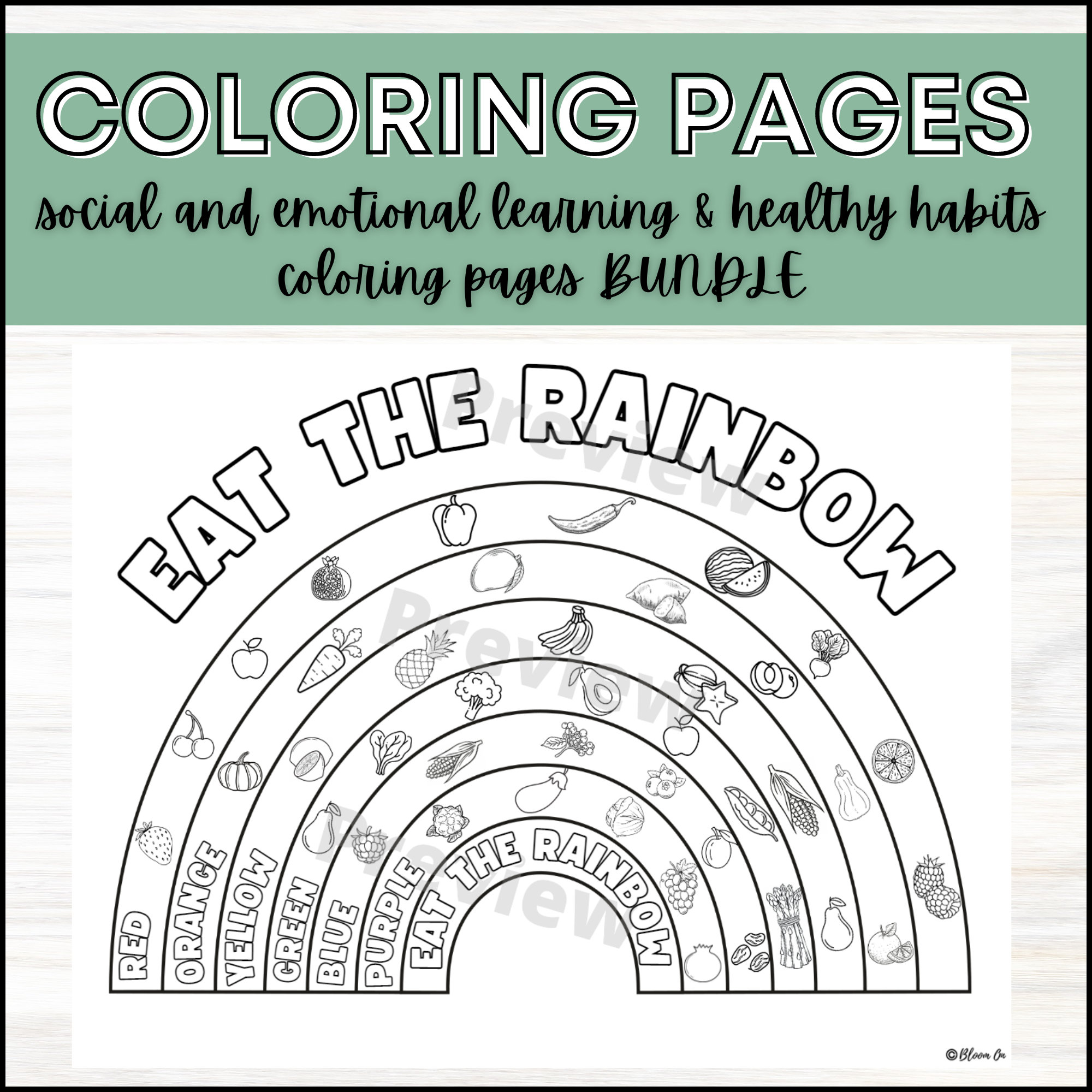 Social and Emotional, Digital Download, Positive Self Talk & Healthy ...