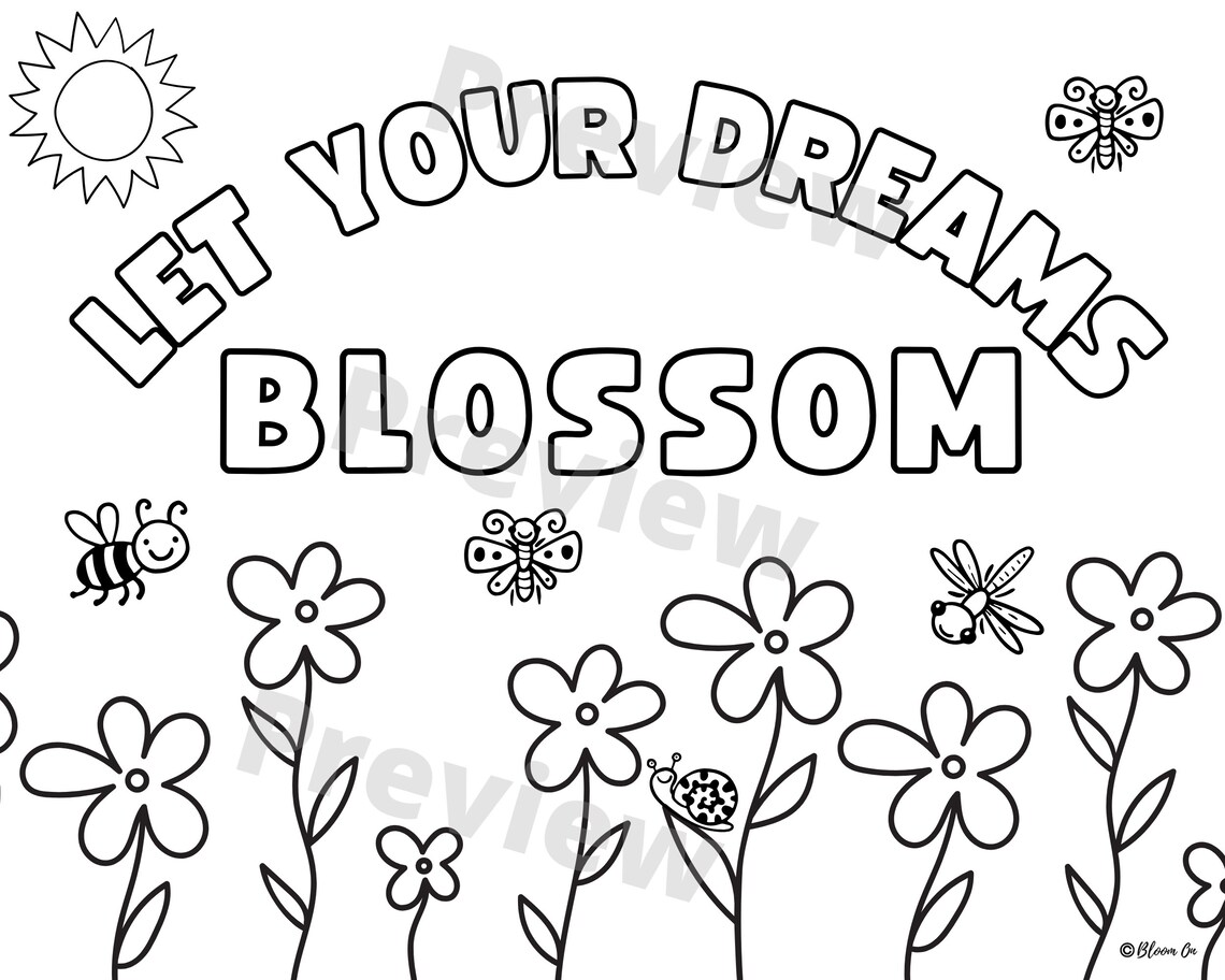 Here Comes Summer Coloring Pages, End of School Year Printable for Kids ...