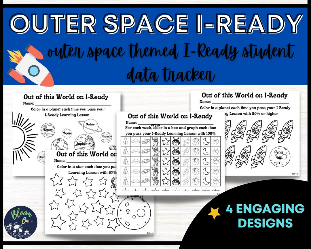 I-ready Data Tracking Student Data Outer Space Theme Incentive ...