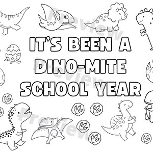 Here Comes Summer Coloring Pages, End of School Year Printable for Kids ...