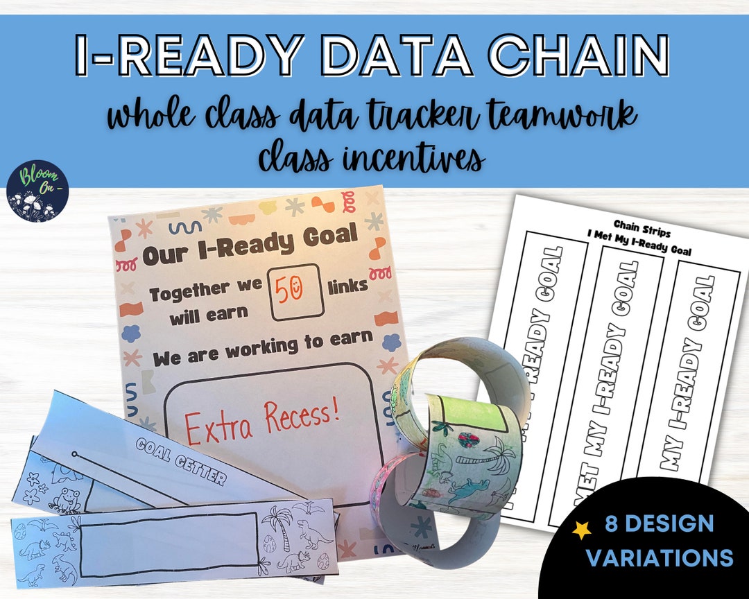 I-ready Data Chain, Class Incentive Activity (digital Download) - Etsy