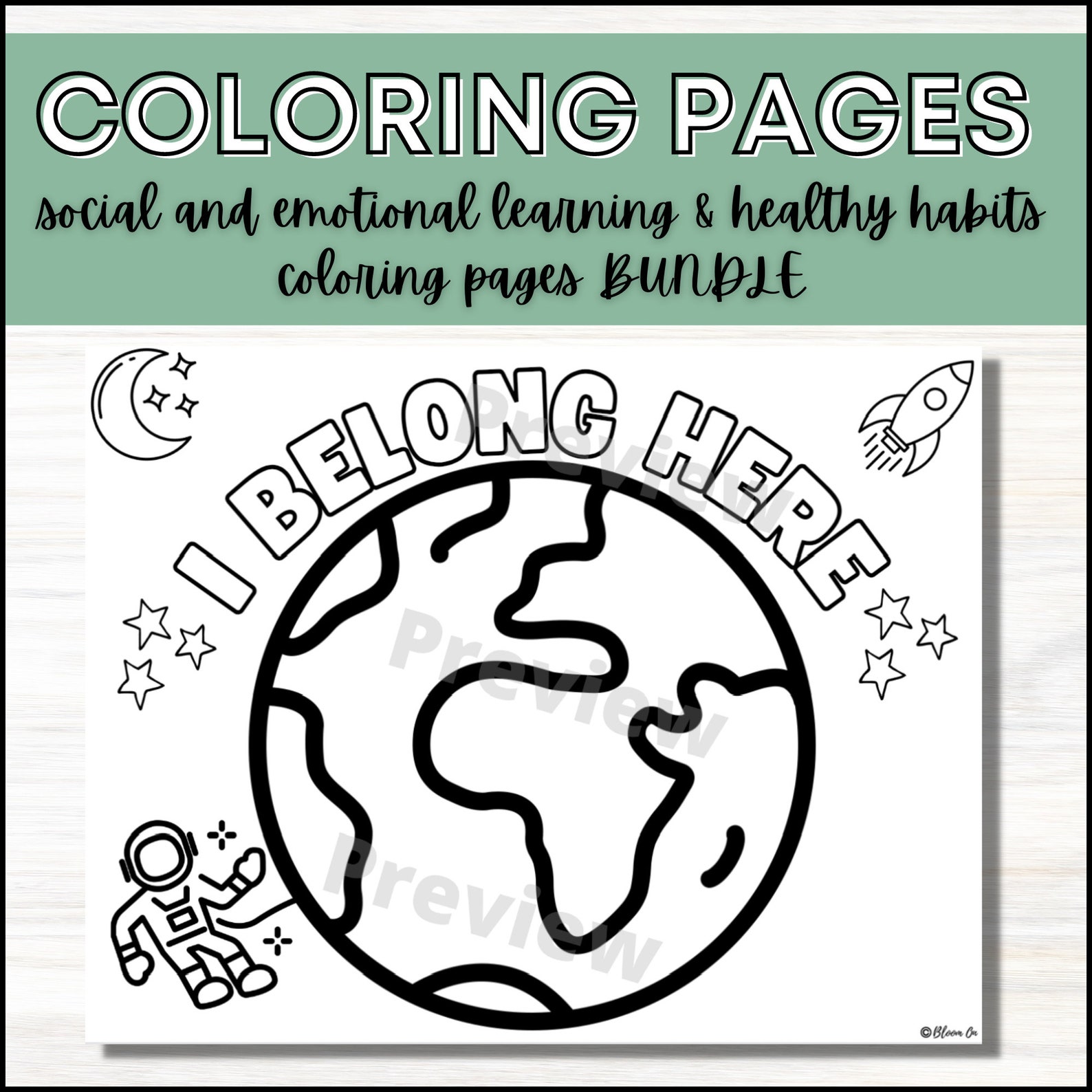 Social and Emotional, Digital Download, Positive Self Talk & Healthy ...