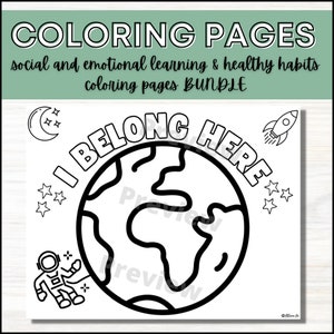 Social and Emotional, Digital Download, Positive Self Talk & Healthy ...