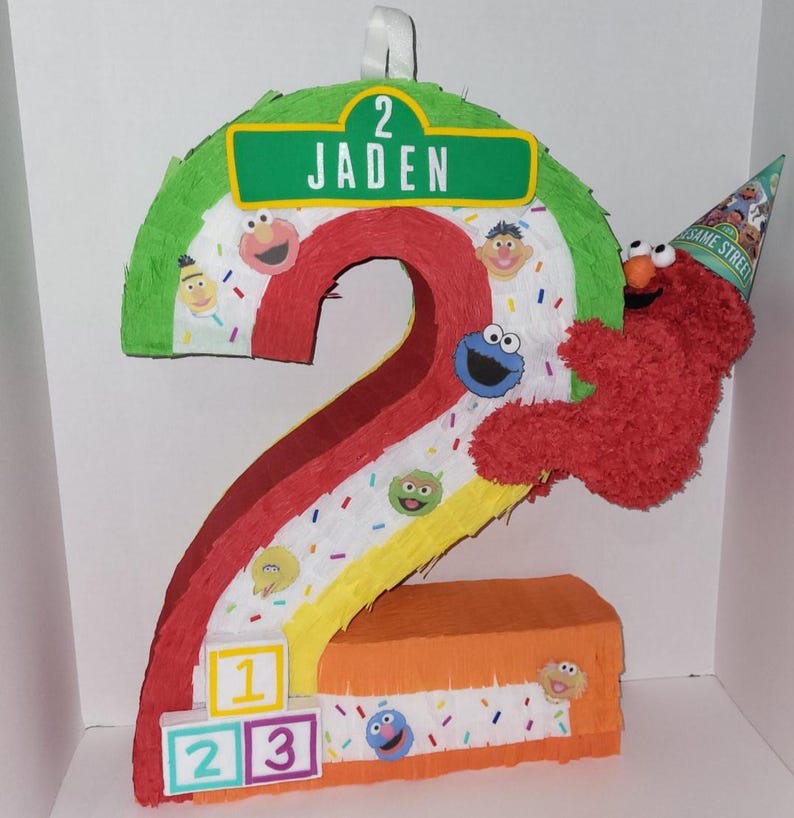 Sesame Street 2 Custom Made Piñata - Etsy